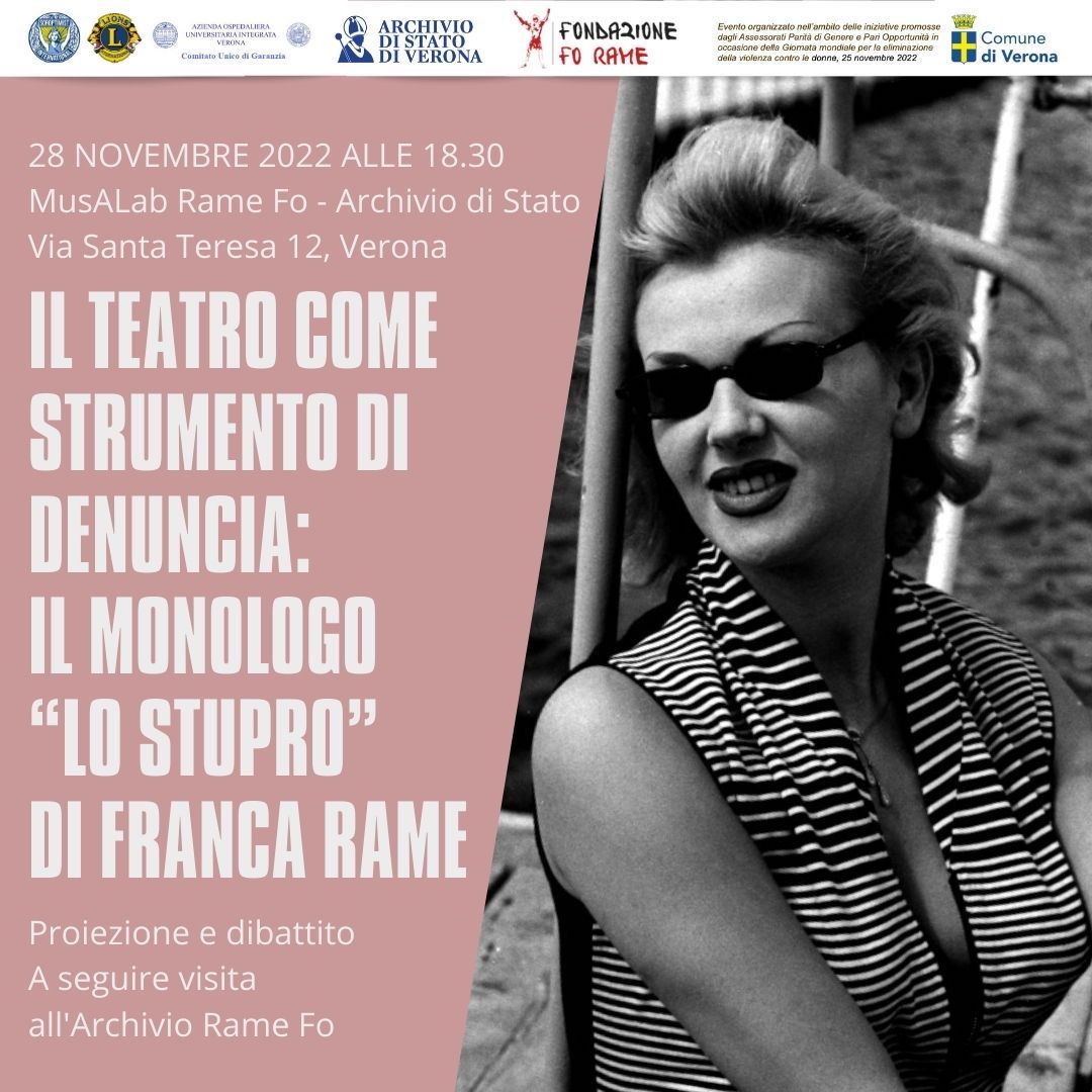 ARCHIVIO DI STATO: IL TEATRO COME STRUMENTO DI DENUNCIA: IL MONOLOGO ...