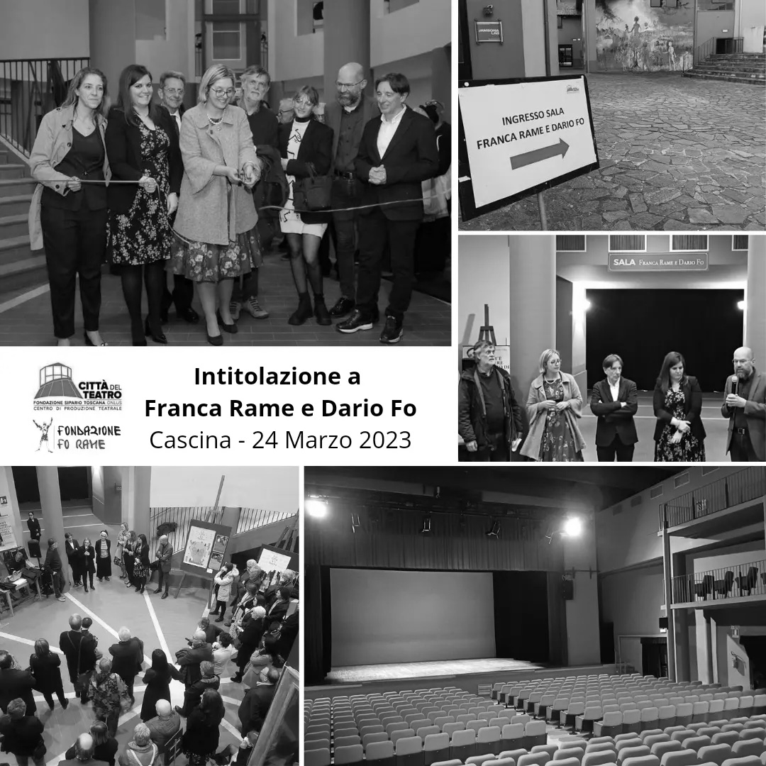 Cascina (PI) - Intitolazione della Sala Grande della Città del Teatro a ...